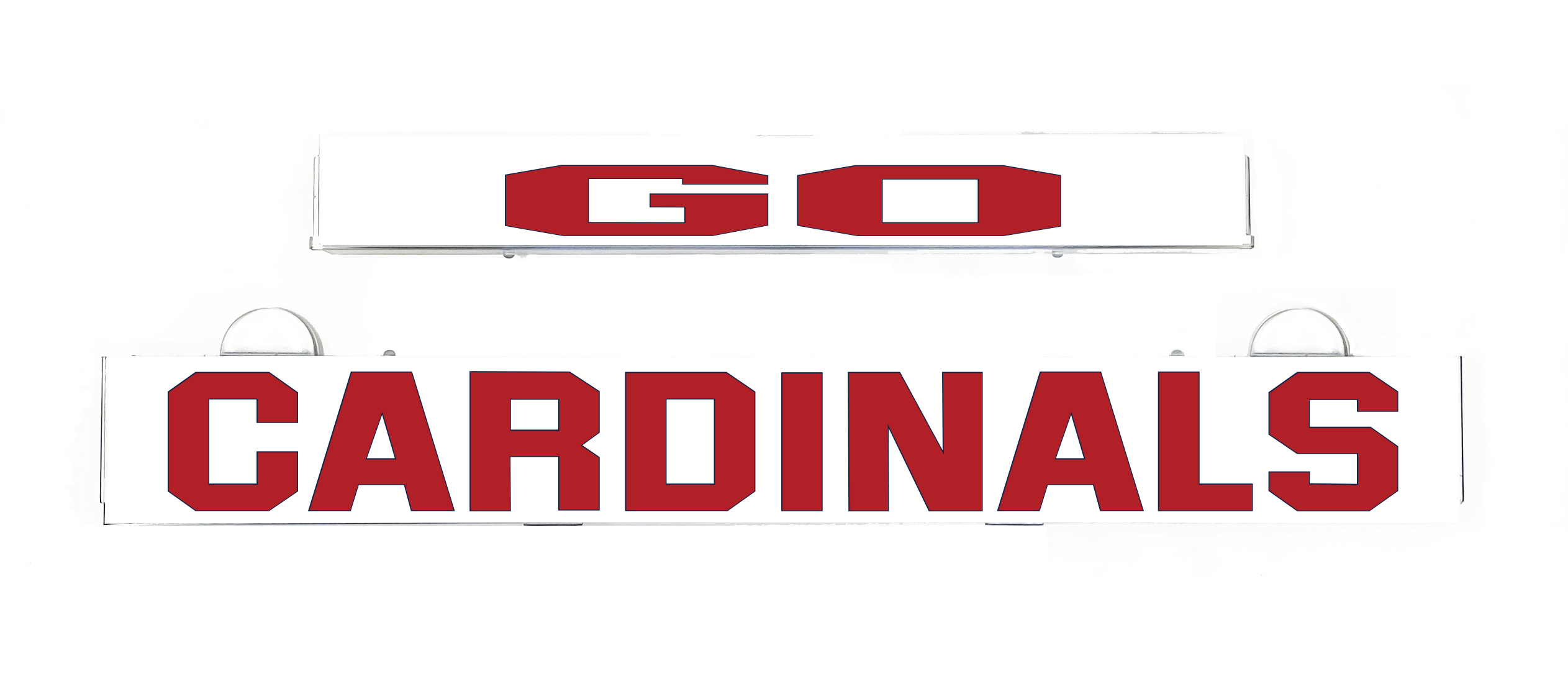 GO CARDINALS Inserts for LumiSign (Frame Not Included) – Olens Technology