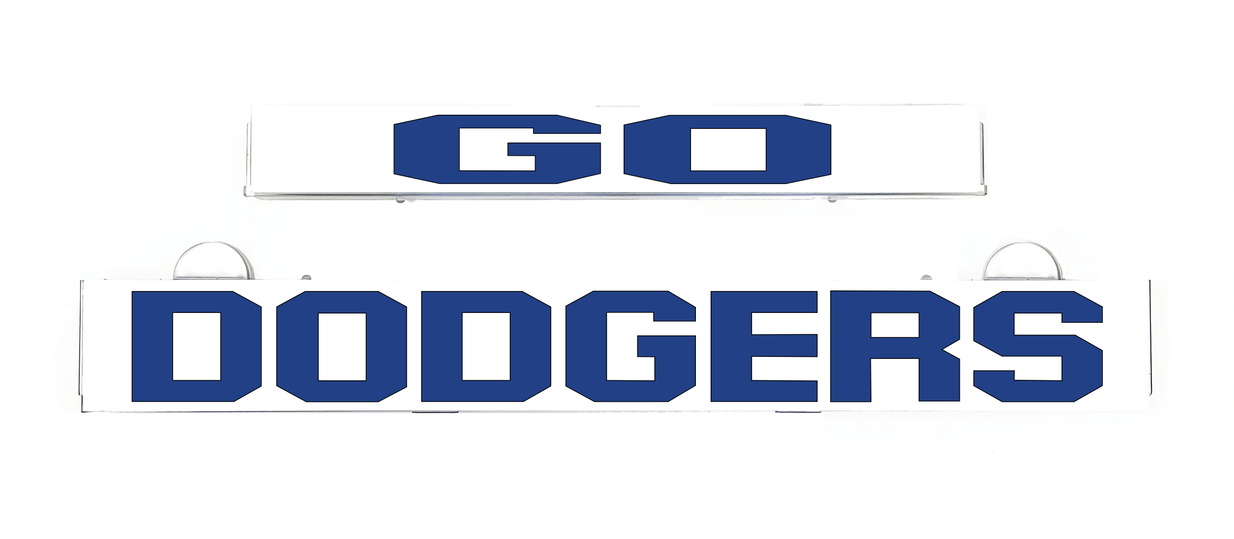 GO DODGERS Inserts for LumiSign (Frame Not Included) – Olens Technology